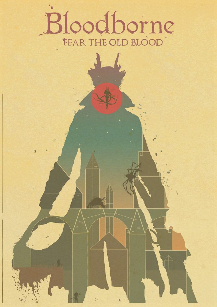 Bloodborne Vintage Kraft Paper Game Art Poster For Wall Decoration ...