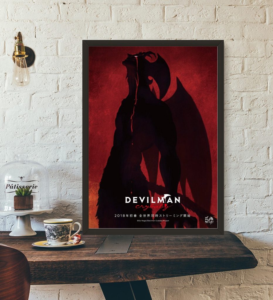 Devilman Crybaby Netflix Inspired Japanese Tv Silk Wall Art Poster - WePosters.com - Free ...