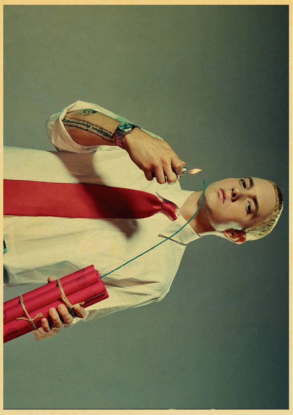 Eminem Hip Hop Poster Kraft Paper Wall Art For Home Decor - WePosters ...