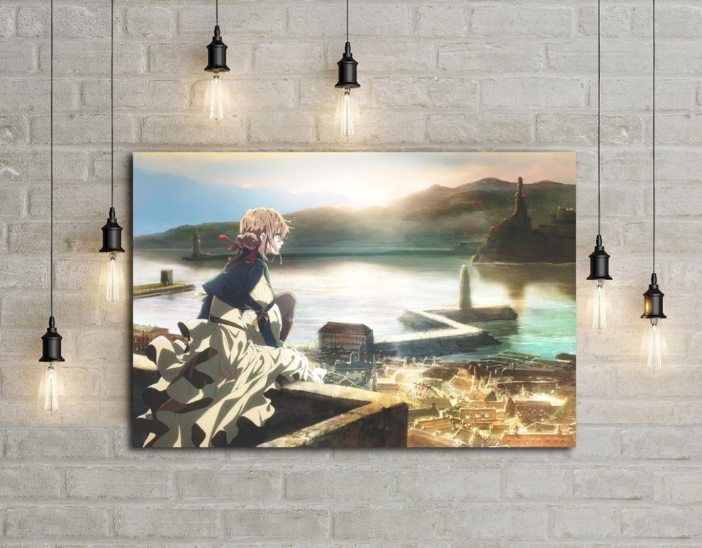 Violet Evergarden Art Silk Poster Quality 12×18 And 24×36 Inch Sizes ...