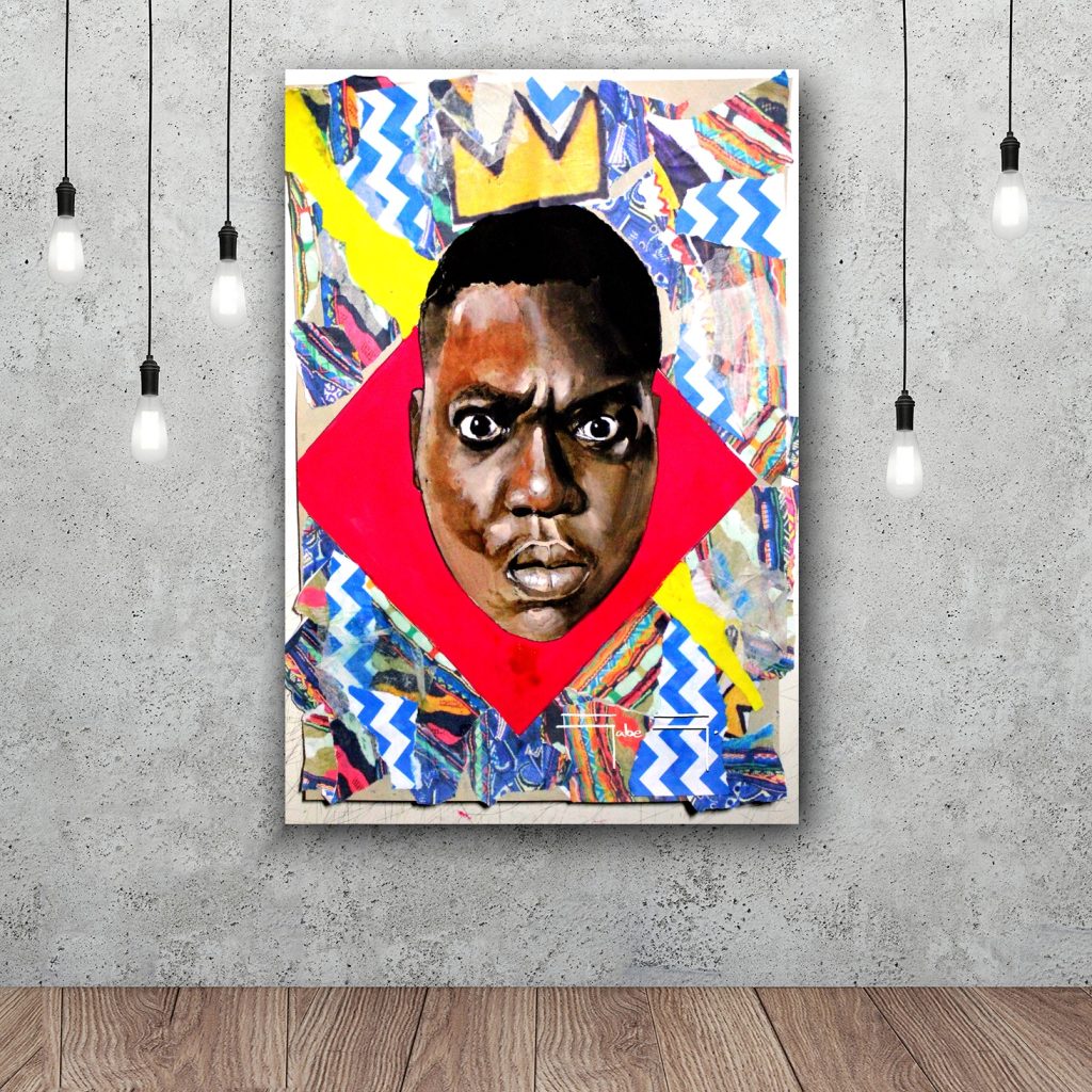 Biggie Smalls Notorious Big Iconic American Hiphop Rapper Wall Poster ...