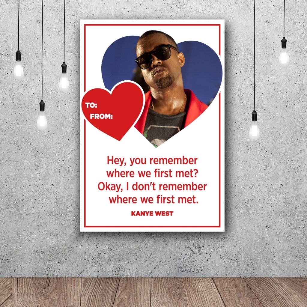 Kanye West Life Of Pablo Rap Hiphop Star Artistic Wall Poster ...