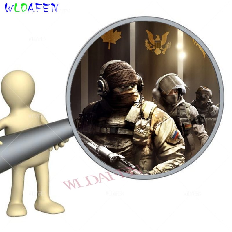 Rainbow Six Siege Game Poster 5piece Modern Wall Art Featuring All ...