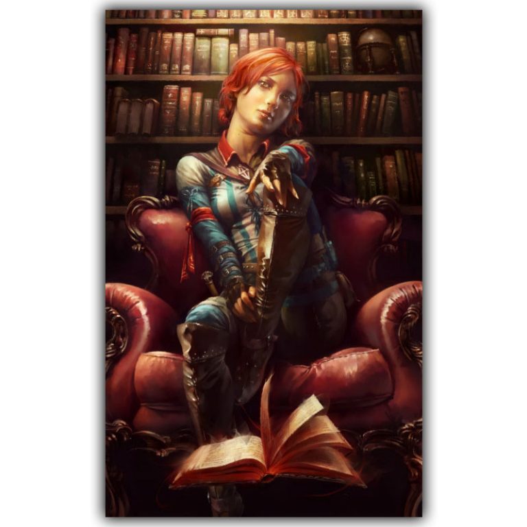 Witcher 3 Wild Hunt Large Silk Fabric Poster Featuring Geralt For Wall ...