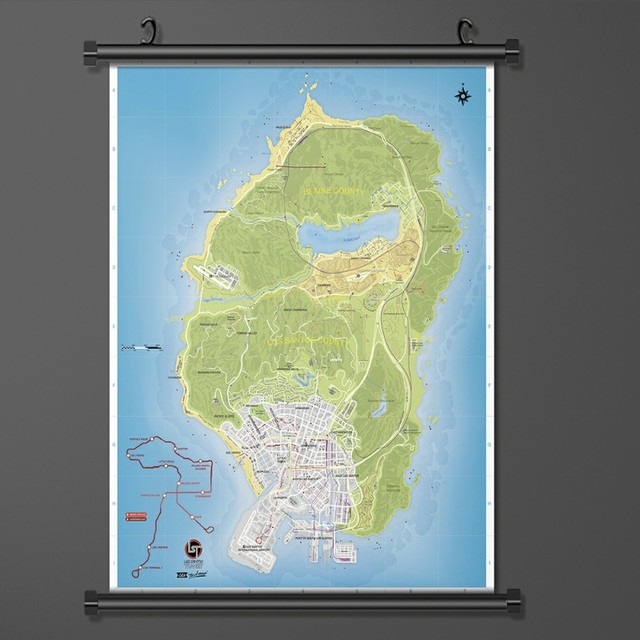 Gta 5 Map Blueprint GTA V Map Mimics The Architectural Design Of Los