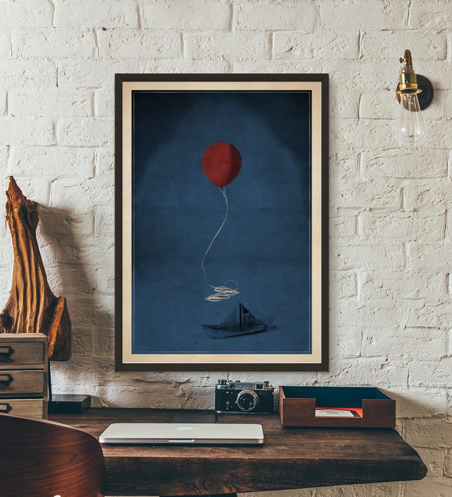 Minimalist Horror Canvas Wall Art Set Of 10 Posterstyle Oil Prints ...