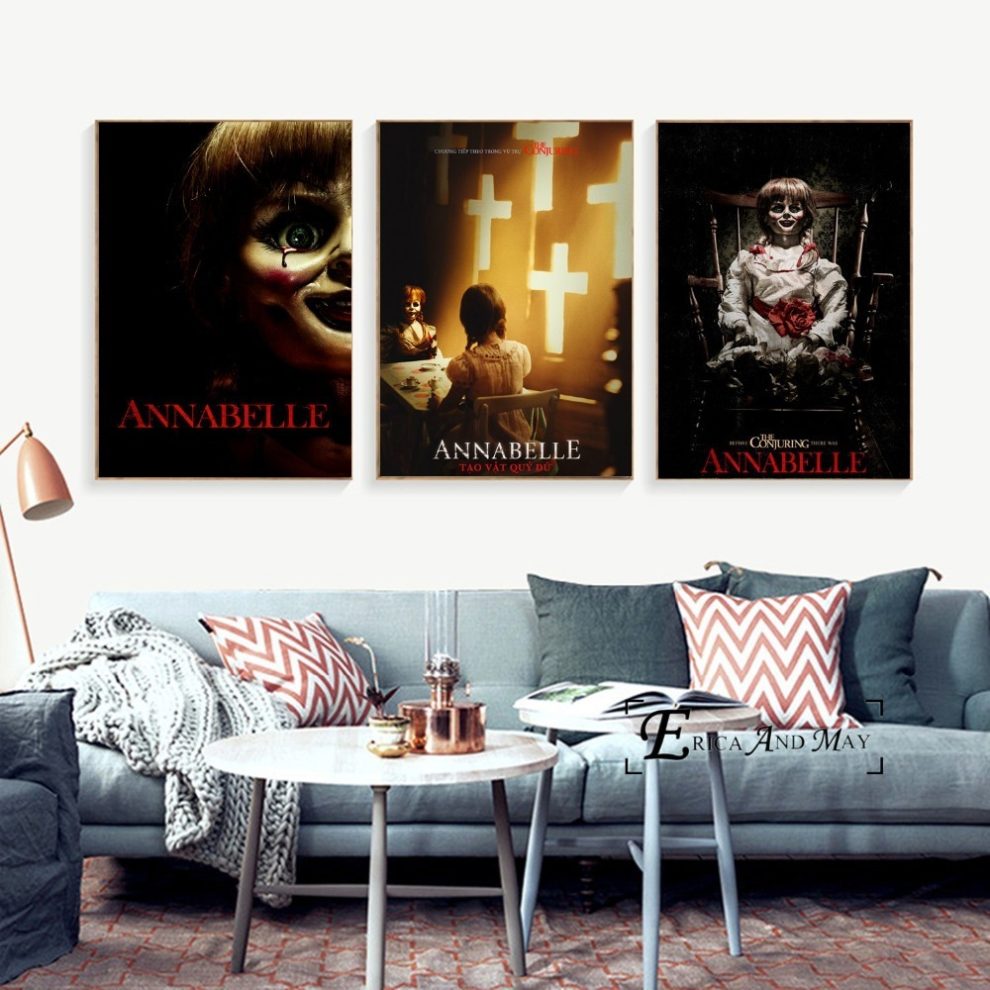 Annabelle Horror Canvas Art Print Unframed Wall Decor Poster ...