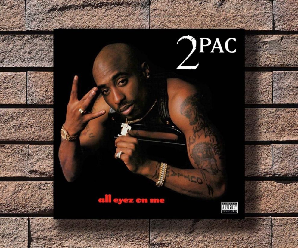Tupac Shakur 2pac Wall Art Canvas Rapper Inspired Home Decor Various ...