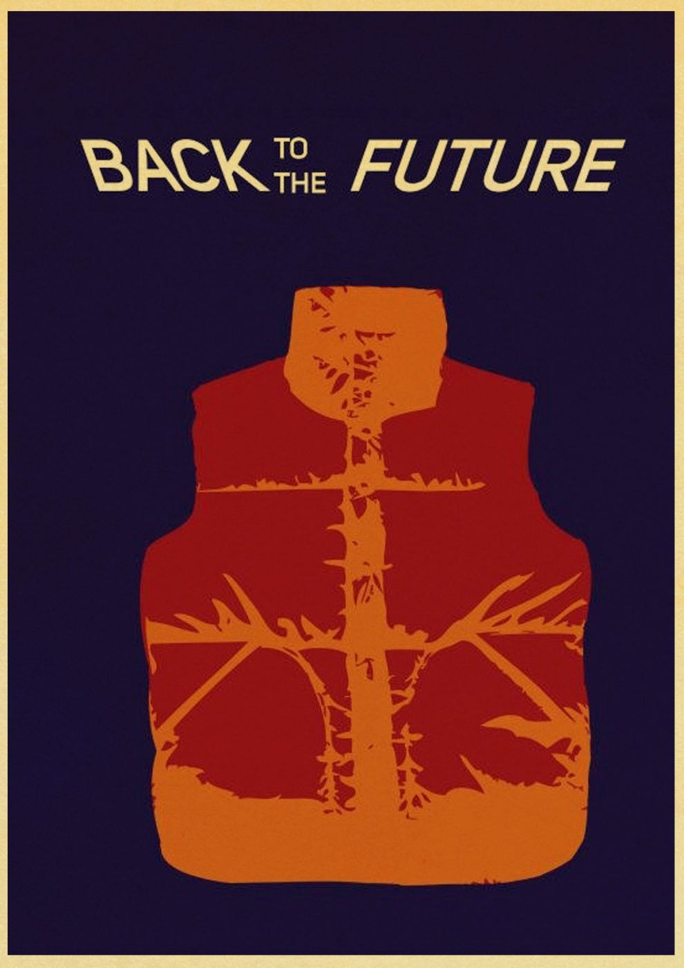 Highdefinition Retro Back To The Future Movie Poster Wall Decor ...