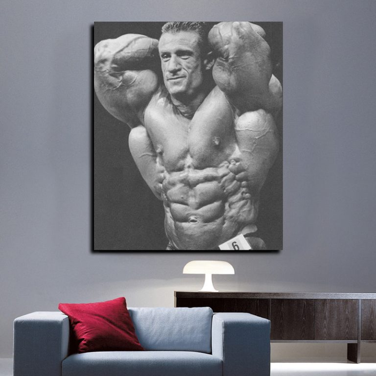 Dorian Yates Iconic English Bodybuilder Mr Olympia 14inch Poster ...