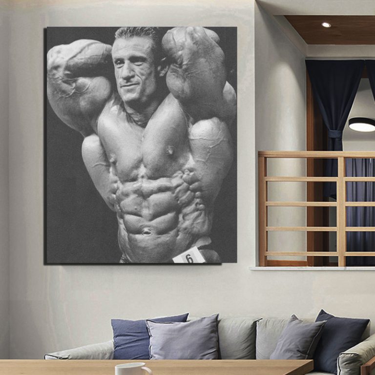 Dorian Yates Iconic English Bodybuilder Mr Olympia 14inch Poster ...