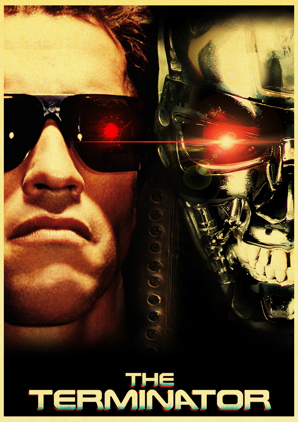 Terminator Vintage Movie Poster Classic Retro Wall Art For Home Decor ...