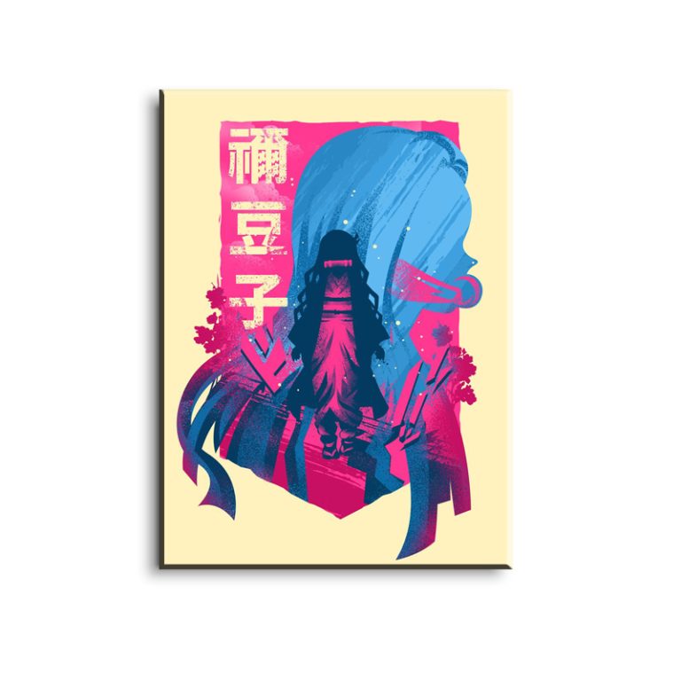 Nezuko Tanjirou Demon Slayer Anime Hd Poster 1panel Wall Art Decor ...