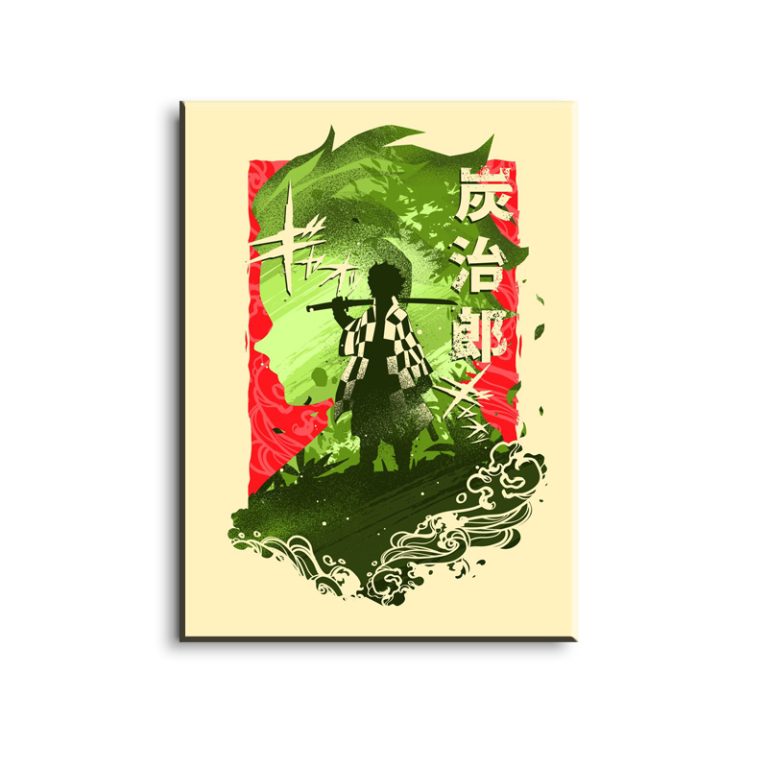 Nezuko Tanjirou Demon Slayer Anime Hd Poster 1panel Wall Art Decor ...