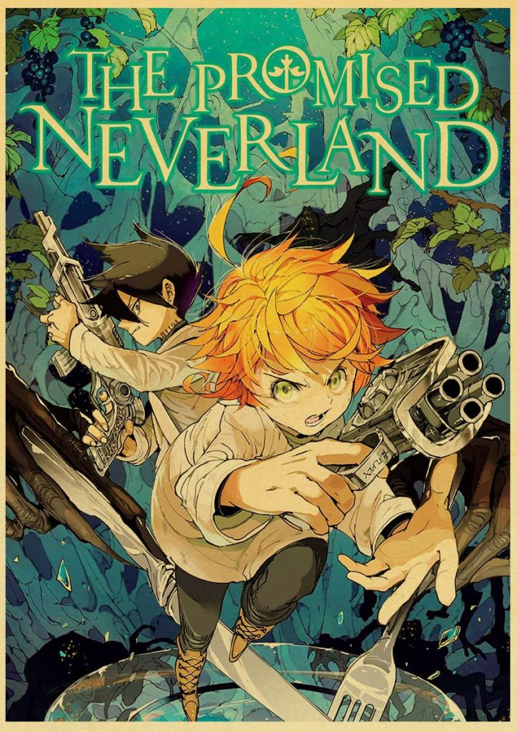 Promised Neverland Anime Poster For Home Bar Cafe Decor - WePosters.com ...