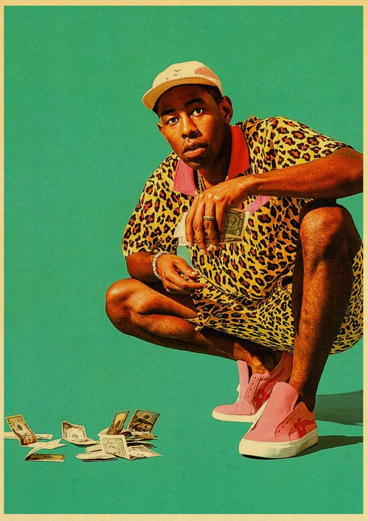 Tyler The Creator Vintage Poster Retro Kraft Paper Wall Art Decor ...