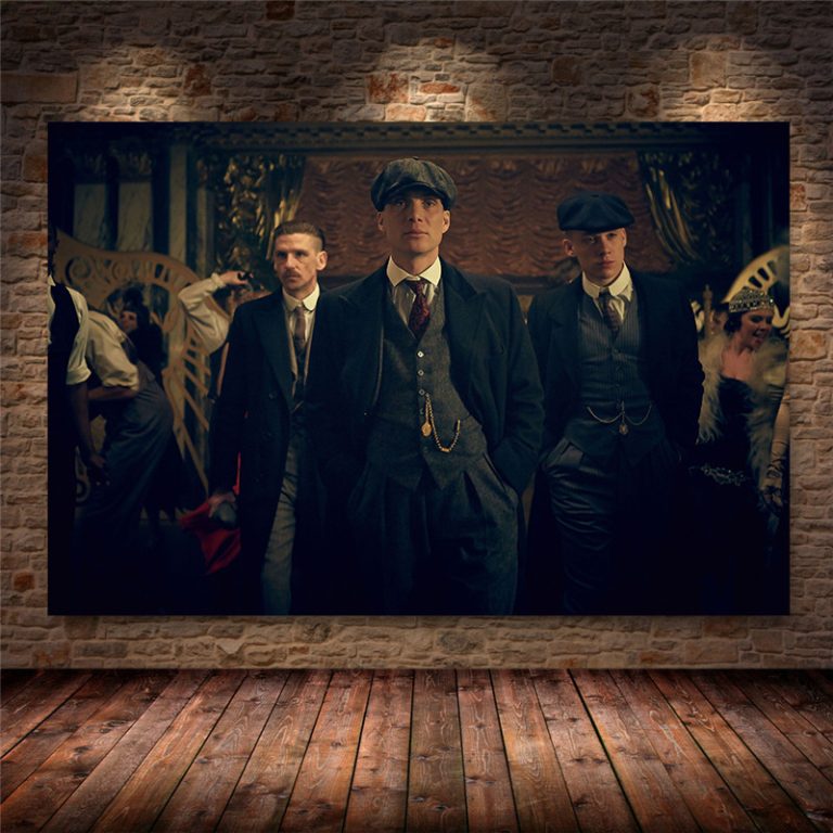 Peaky Blinders Unframed Canvas Wall Art For Home Decor - WePosters.com ...