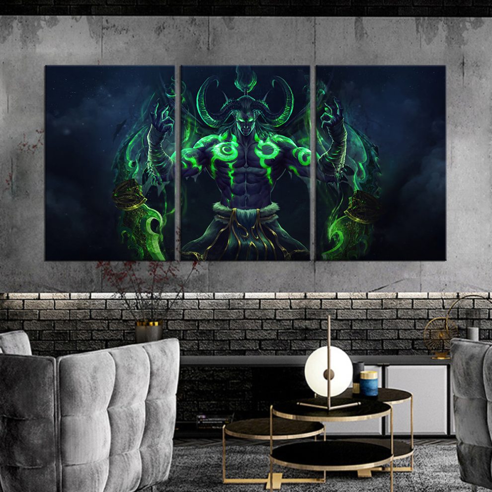 World Of Warcraft Hd Canvas Art Unframed Home Decor Game Poster ...