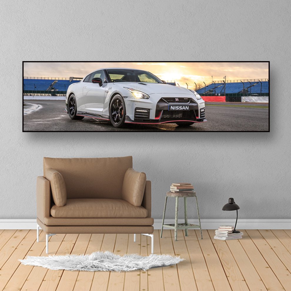 Nissan Skyline Gtr Classic Sports Car Hd Canvas Wall Art Decor ...